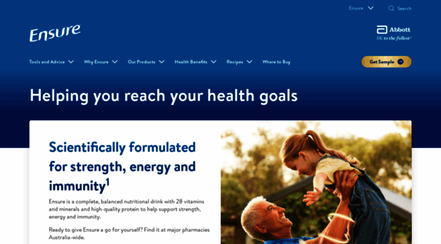 ensure.com.au - Ensure® | Abbott Australia - Ensure