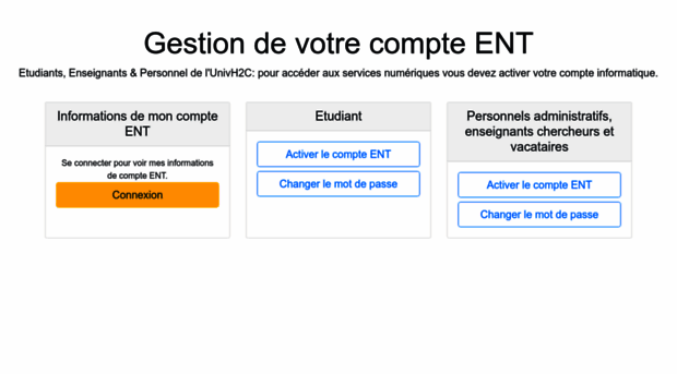 entv26.univh2c.ma - Compte ENT - ENT V26 Univh 2 C