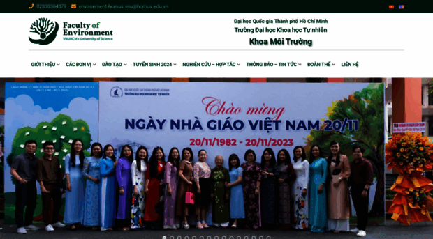 environment.hcmus.edu.vn - Khoa Môi Trường - Trường ĐH Kh ...