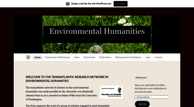 environmentalhumanitiesnetworkdotorg.wordpress.com - Environmental ...