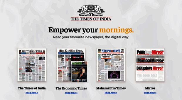 epaper.indiatimes.com - Times of India Epaper: Today's... - Epaper ...