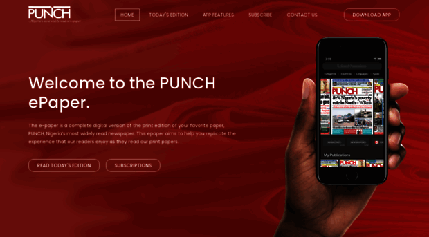 epaper.punchng.com - PUNCHNG E-Paper - E Paper PUNCHNG