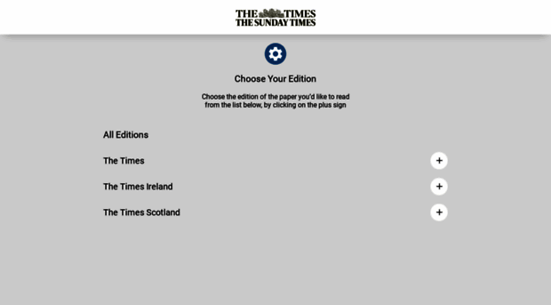 epaper.thetimes.co.uk - The Times e-Paper - E Paper The Times