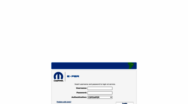 eper-ltm.parts.fiat.com - ePER Login - EPER Ltm Parts Fiat