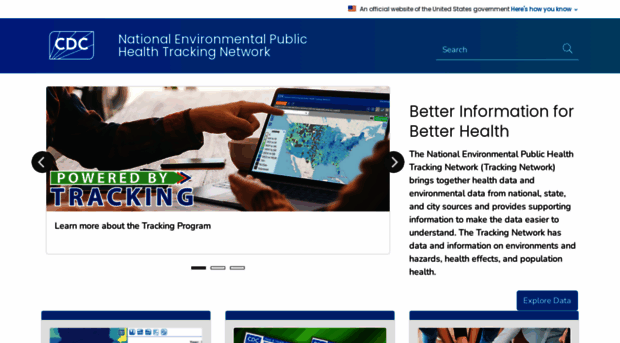 ephtracking.cdc.gov - National Environmental Public ... - Eph Tracking Cdc