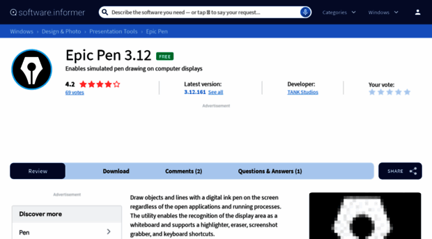 epic-pen.software.informer.com - Epic Pen Download - Draw, high ...