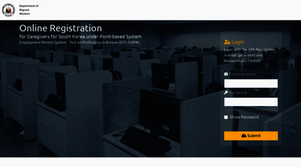 eps.dmw.gov.ph - EPS - TOPIK Registration | DMW - EPS DMW