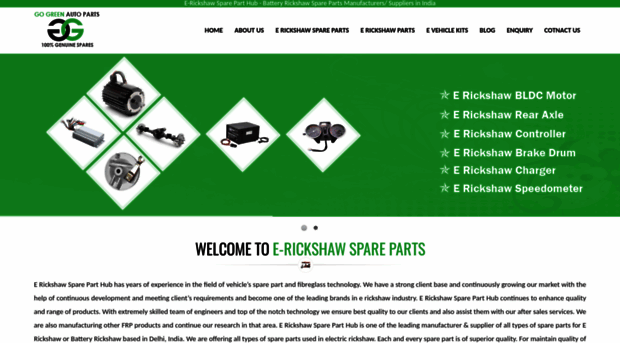 erickshawspareparts.com - E-Rickshaw Spare Part Hub - Ba... - E ...