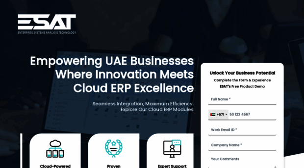 erp.esat.ae - Powerful ERP Software Solution... - ERP ESAT