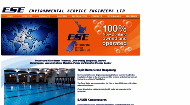 ese.co.nz - Enviromental Service Engineers... - Ese
