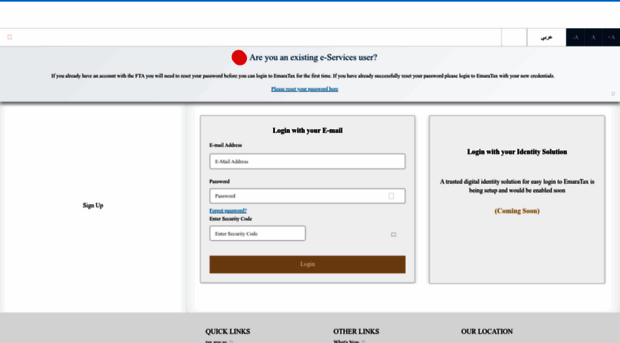 eservices.tax.gov.ae - Eservices Tax