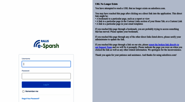 esparsh.lightning.force.com - Login | Salesforce - Esparsh Lightning Force