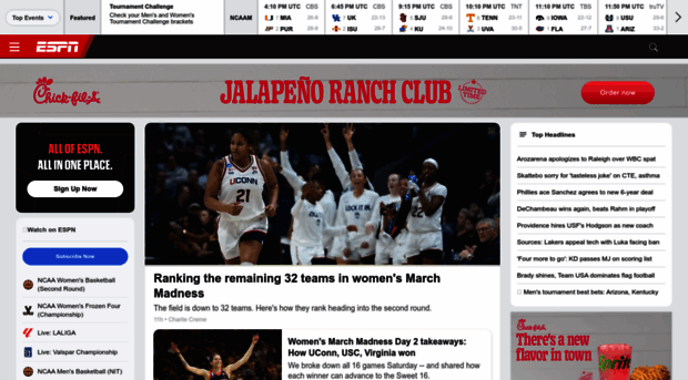 espn2.com - ESPN - Serving Sports Fans. An... - ESPN 2