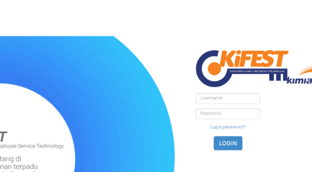 esshc.kimiafarma.co.id - Login - KIFEST - Esshc Kimiafarma