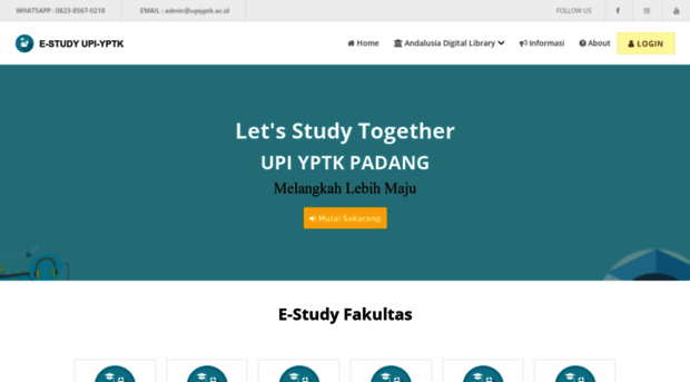 estudy-feb.upiyptk.ac.id - Home - E-Study UPI-YPTK | Let'... - E Study Feb UPI YPTK