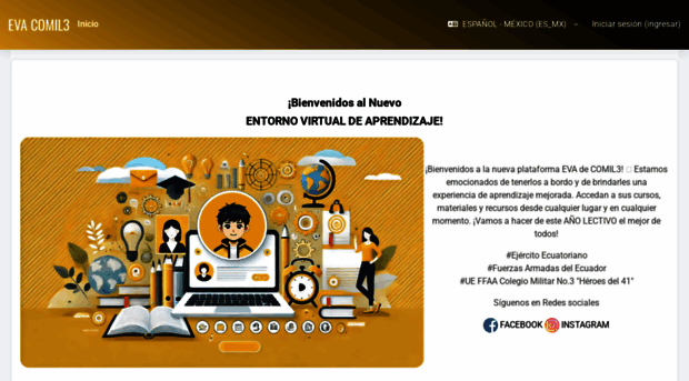 eva.comil3.edu.ec - Entrar al sitio | COMIL3 - Eva COMIL3