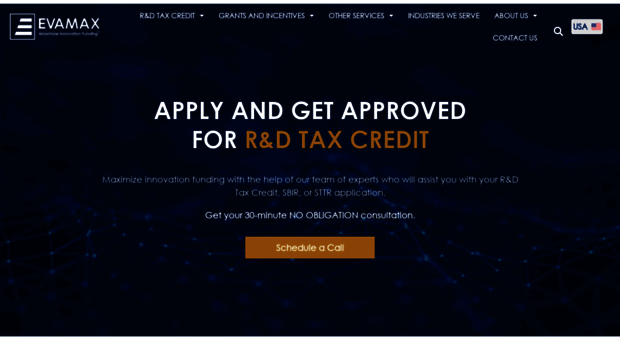 evamax.com - Get Approved For R&D Tax Credi... - EVAMAX