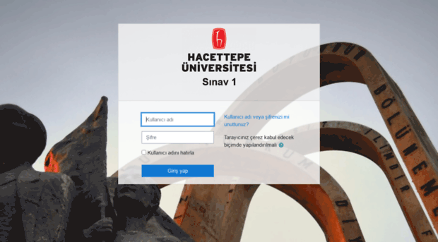 evdesinav1.hacettepe.edu.tr - Hacettepe Üniversitesi: Siteye ...