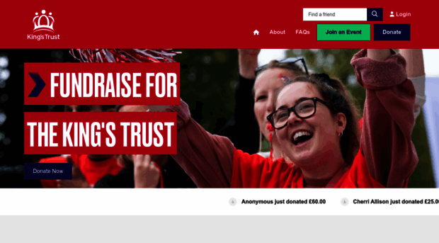 events.kingstrust.org.uk - The King's Trust Fundraising E... - Events ...