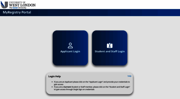 evision.uwl.ac.uk - Log in to MyRegistry - Evision Uwl