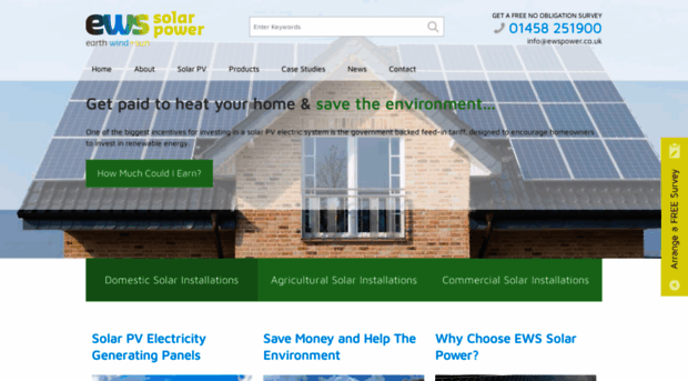 ews-solarpower.co.uk - Solar PV & Solar Panel Install... - Ews Solar Power
