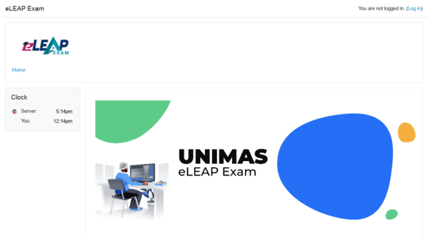 exam.unimas.my - UNIMAS eLEAP EXAM - EXAM UNIMAS