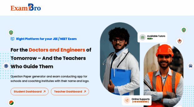 exambro.app - ExamBro – JEE NEET Paper Maker - Exam Bro