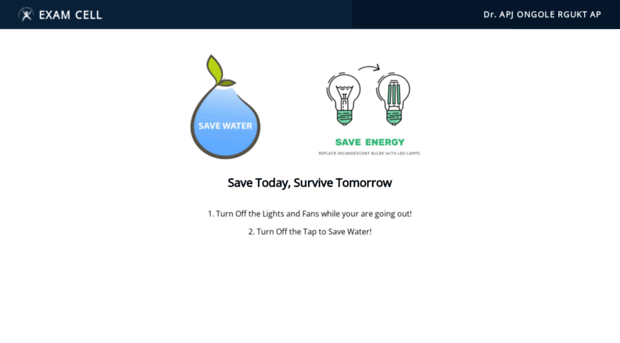 examcell.rguktong.ac.in - APJ ONGOLE RGUKT::EXAM-CELL - EXAM CELL RGUKT Ong