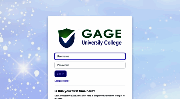exitexam.guc.edu.et - GUC Exit-Exam: Log in to the s... - Exit Exam GUC