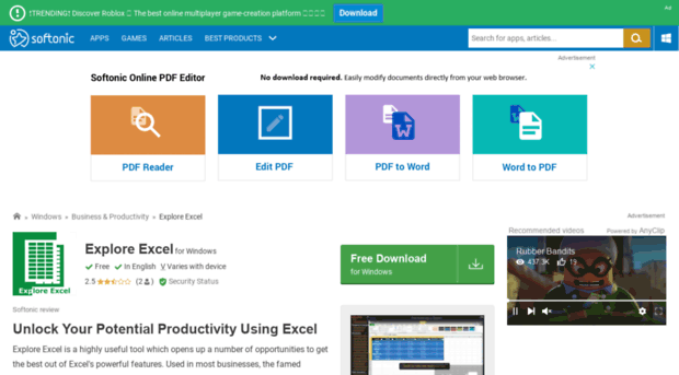 explore-excel.en.softonic.com - Explore Excel - Download - Explore Excel En Softonic