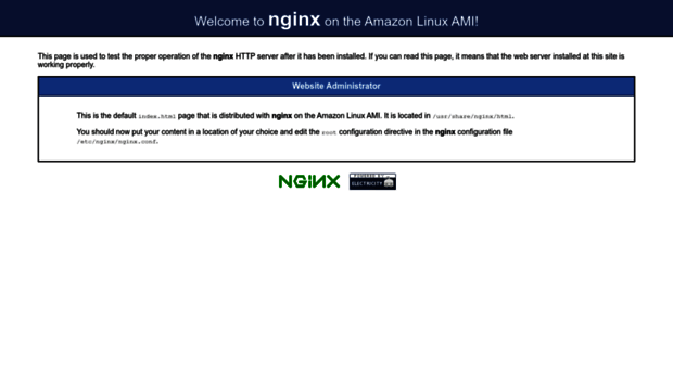 extint.csair.com - Test Page for the Nginx HTTP S... - Extint Csair