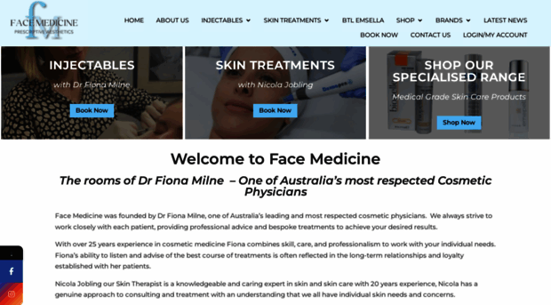 facemedicine.com.au - Dr Fiona Milne - Cosmetic Phys... - Facemedicine