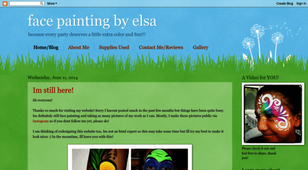 facepaintingbyelsa.blogspot.com - face painting by elsa - Face Painting ...
