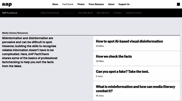 factcheck.aap.com.au - Factcheck Resources – Australi... - Factcheck Aap