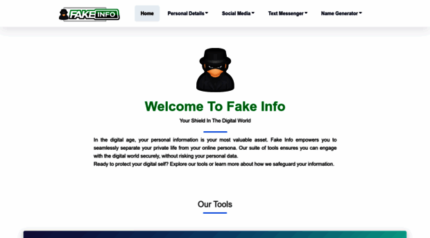 fakeinfo.net - Fake Information Generator - F... - Fakeinfo