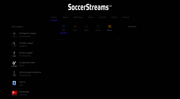 favs.soccerstreams100.io - Welcome - Favs Soccerstreams 100