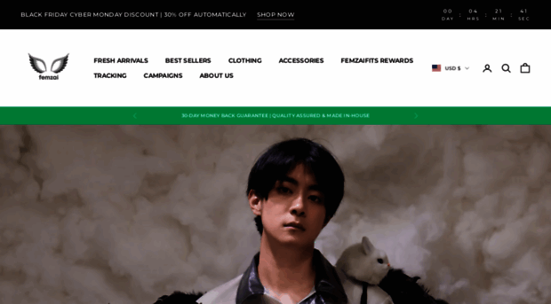 femzai.com - Femboy Clothing & Outfits | FE... - FEMZAI