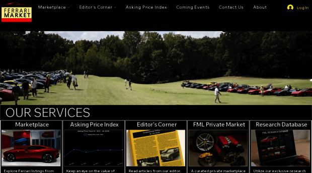 ferrarimarketletter.com - Ferrari Market Letter | Find t... - Ferrari ...