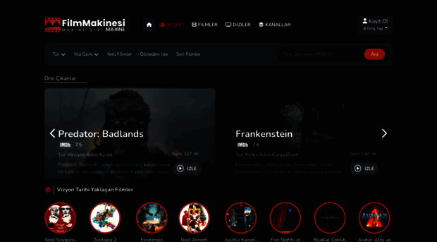 filmakinesi.com - FilmMakinesi | En iyi 1080p Fu... - Fil Makinesi