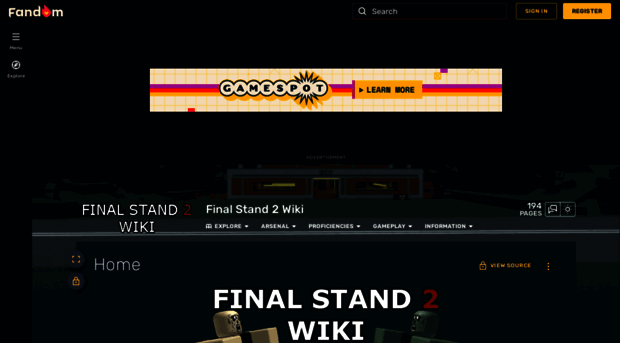 finalstandtwo.fandom.com - Final Stand 2 Wiki | Fandom - Final Stand ...