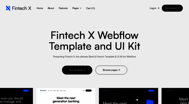 fintechtemplate.webflow.io - Fintech X - Webflow Ecommerce ...