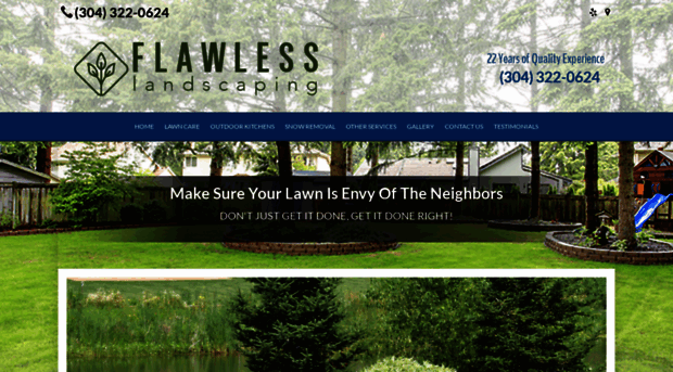 flawlesslandscapingwv.com - Landscaping, Lawn Care, Retain ...