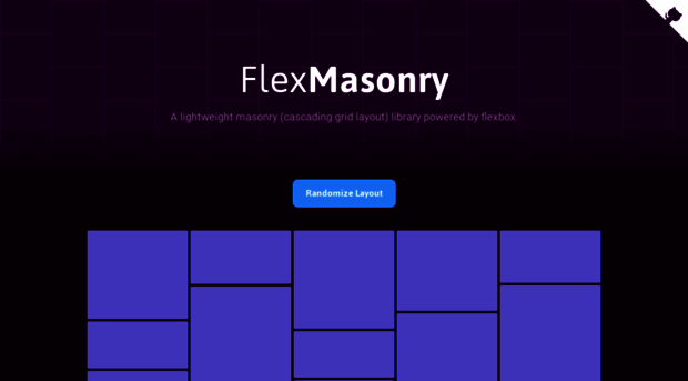 flexmasonry.now.sh - FlexMasonry - A lightweight ma... - Flex Masonry Now