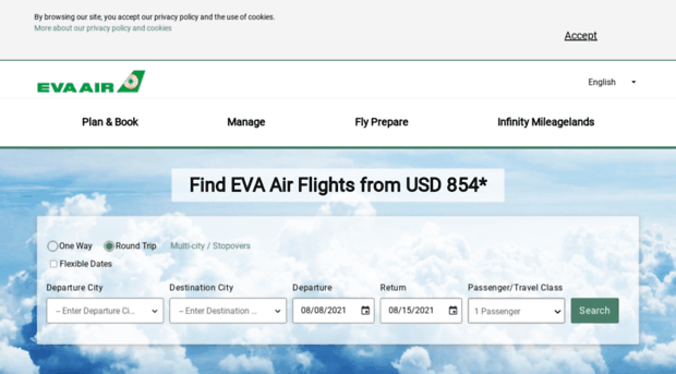 flights.evaair.com - EVA Air Flights: Plane Tickets... - Flights EVA Air