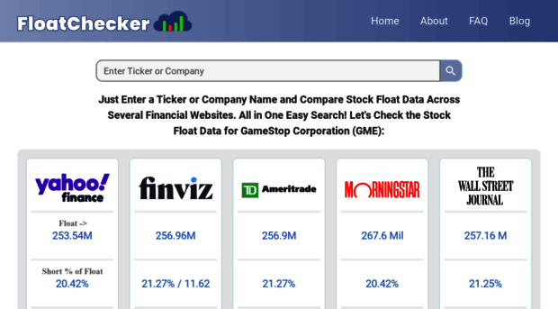 floatchecker.com - FloatChecker – Making Your Tra... - Float Checker