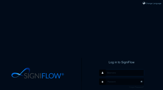 flow.signflow.co.za - SigniFlow Login - Flow Sign