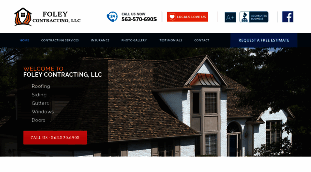 foleycontracting.com - General Contractor, Roofing Co... - Foleycontracting