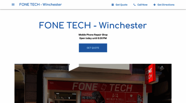 fone-tech-winchester.business.site - FONE TECH - Winchester - Mobil ...