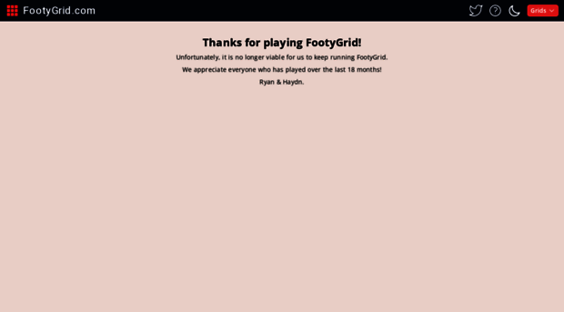 footygrid.com - Footy Grid | Daily AFL Grid Ga... - Footy Grid