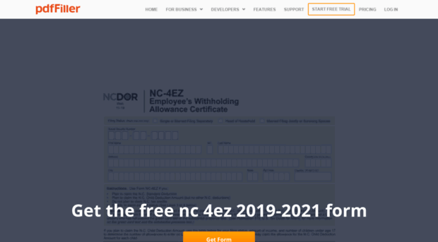 form-nc4-ez.pdffiller.com - 2021-2023 Form NC DoR NC-4 EZF... - Form NC ...